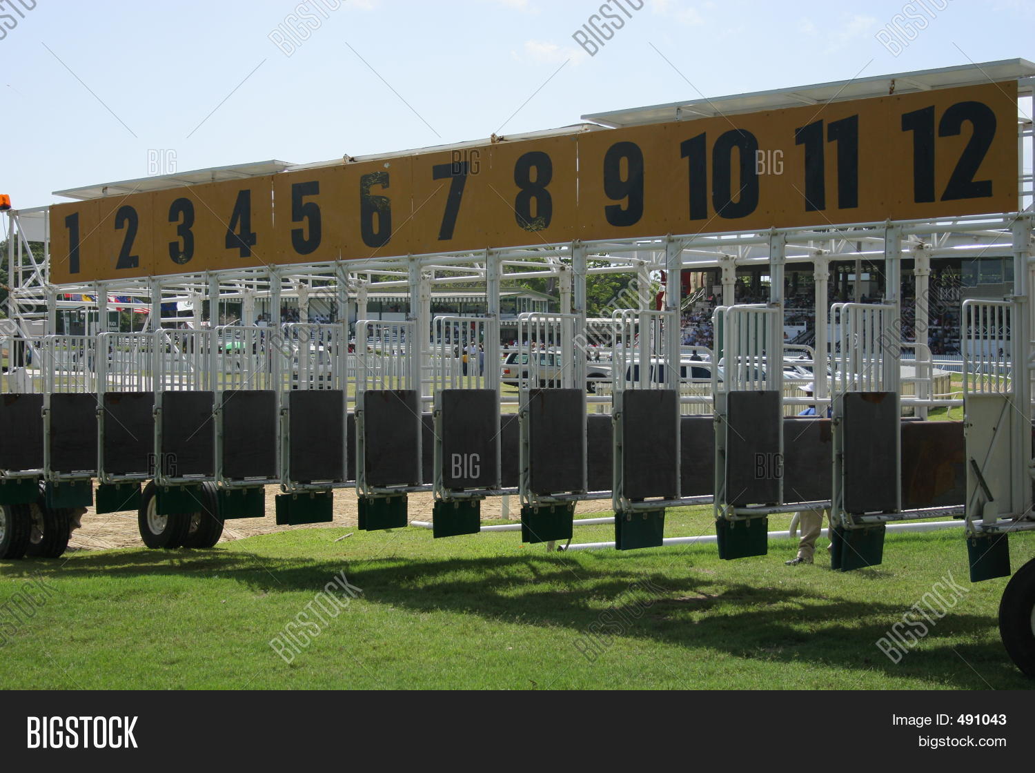Starting Gates Image & Photo (Free Trial) | Bigstock