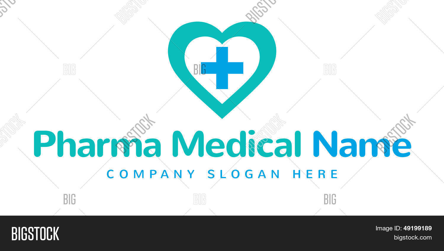 Pharma Medical Logo Vector & Photo (Free Trial) | Bigstock