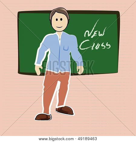 Professor Board Text Vector & Photo (Free Trial) | Bigstock