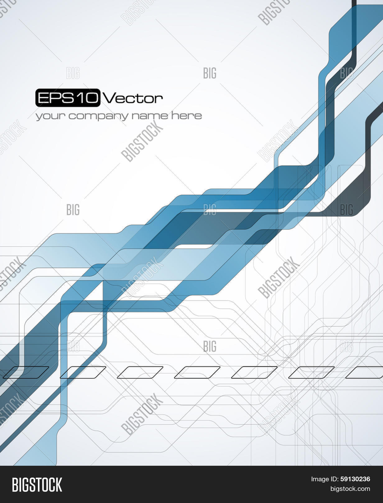 Blue Abstract Vector & Photo (Free Trial) | Bigstock