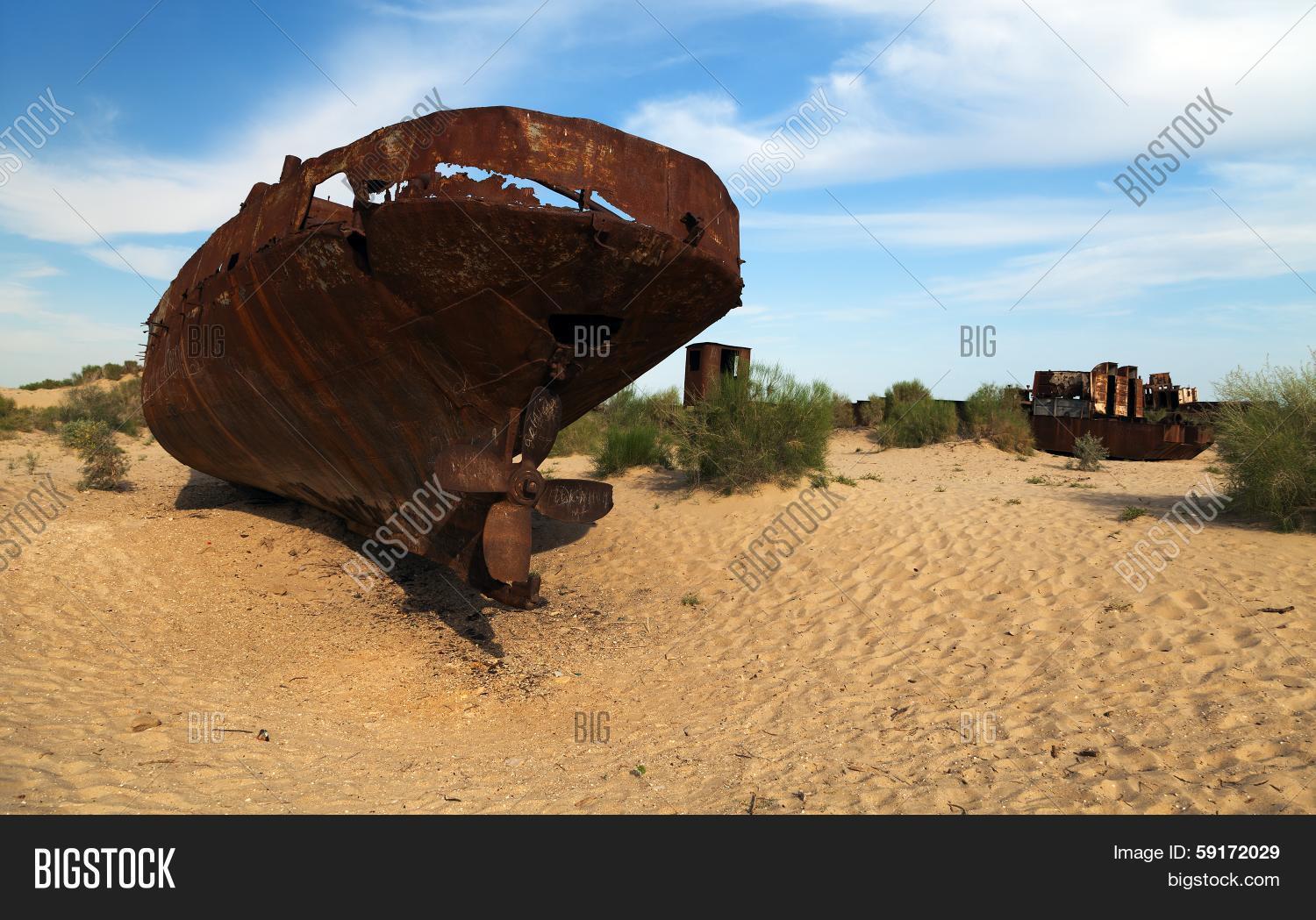 Boats Desert Around Image & Photo (Free Trial) | Bigstock