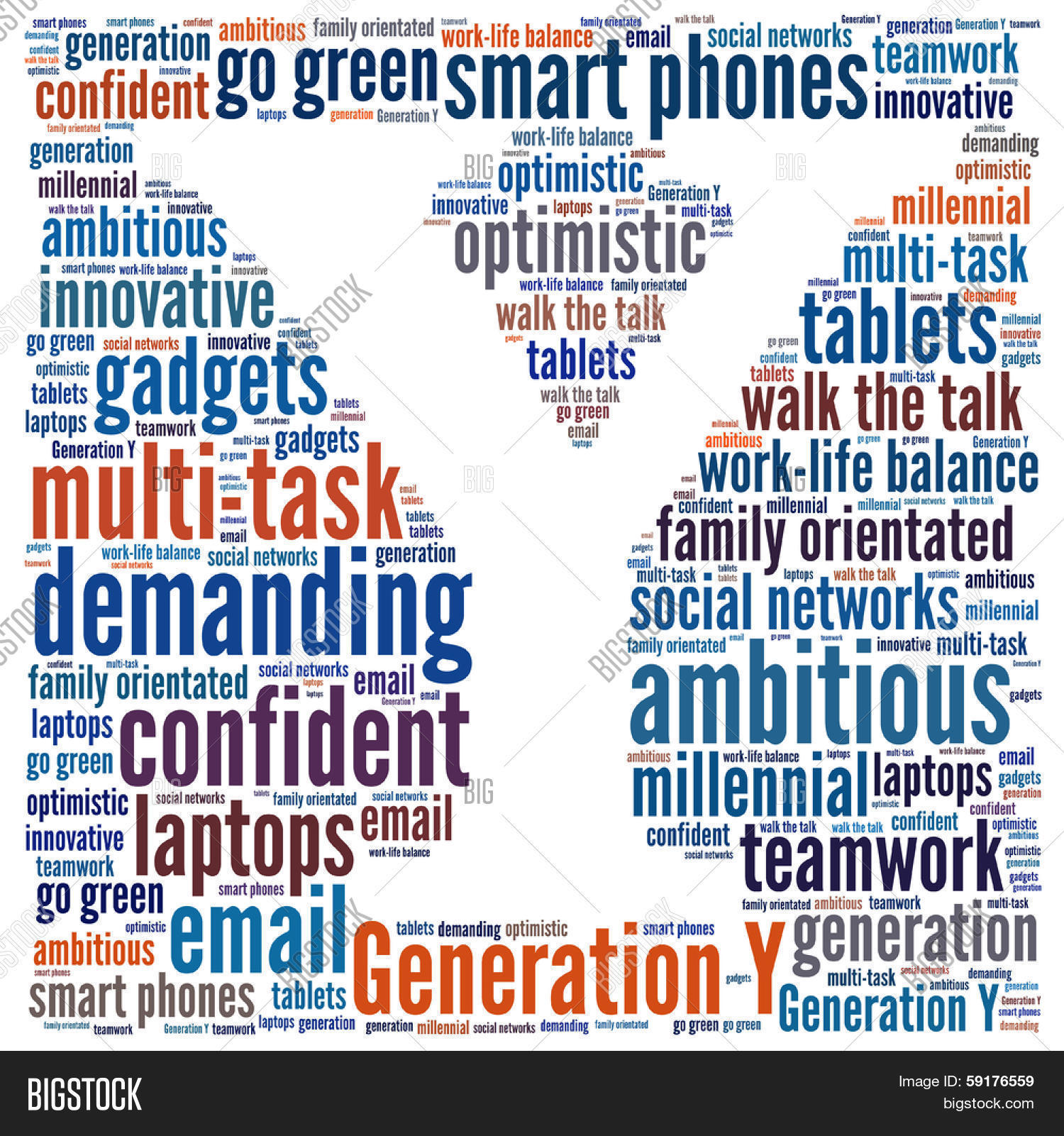 Generation Y Word Image & Photo (Free Trial) | Bigstock