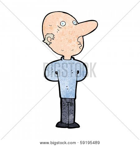 Cartoon Balding Man Vector & Photo (Free Trial) | Bigstock