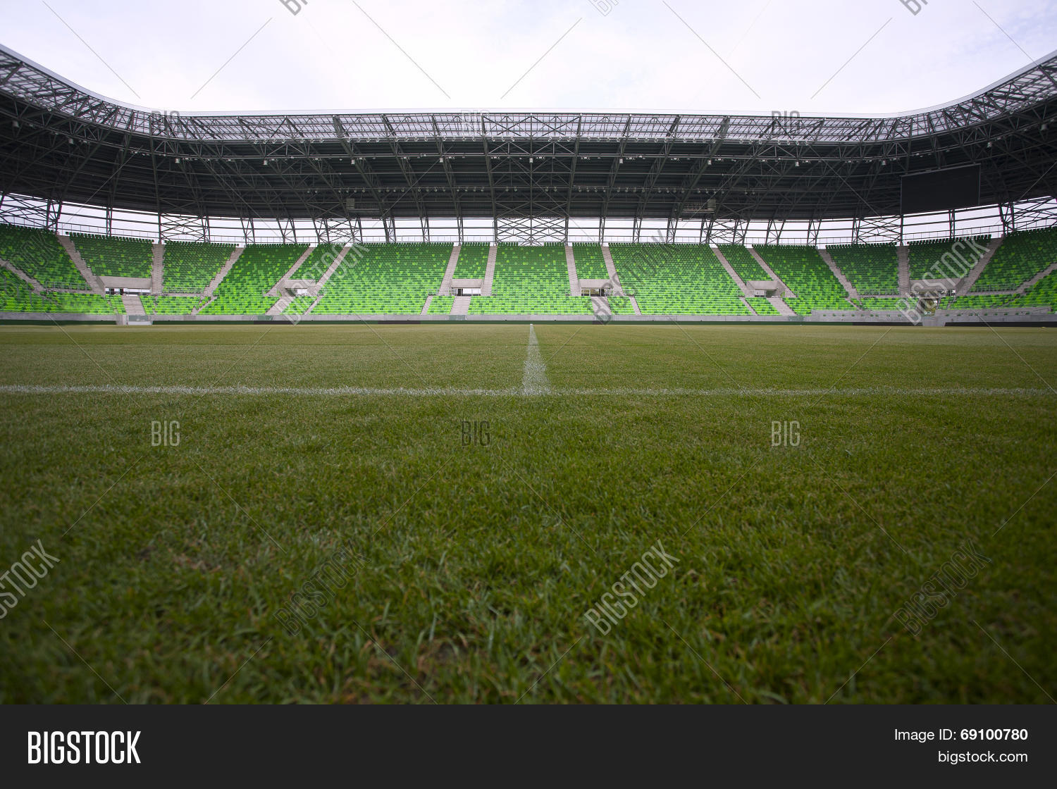 Arena Green Tribune. Image & Photo (Free Trial) | Bigstock