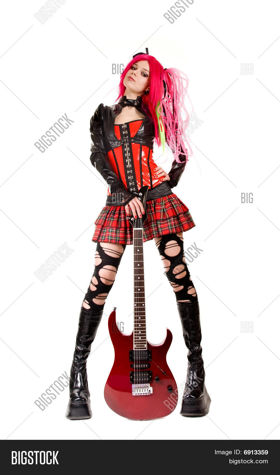 Gothic Girl Electro Image & Photo (Free Trial) | Bigstock