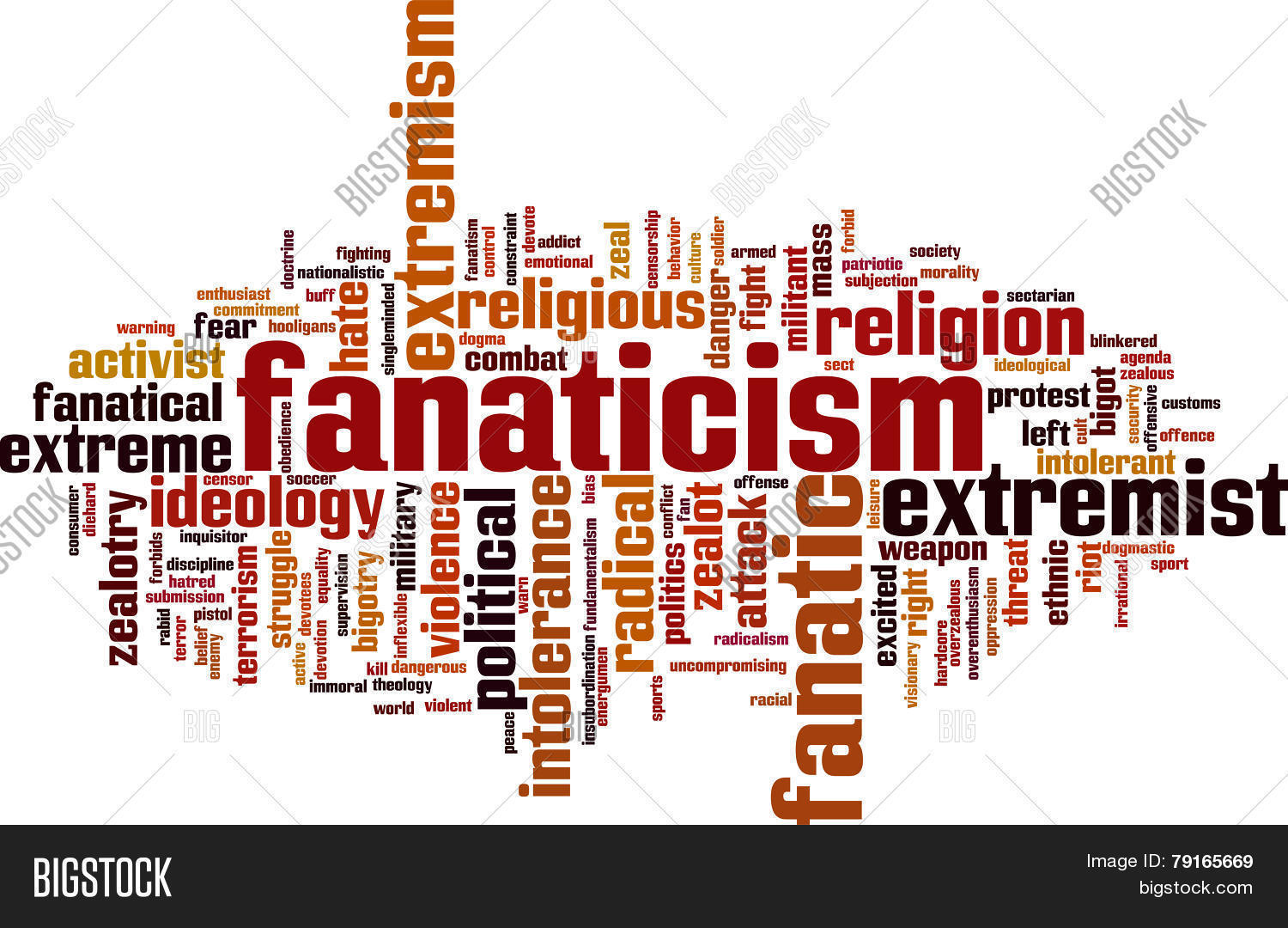 Fanaticism Word Cloud Vector & Photo (Free Trial) | Bigstock