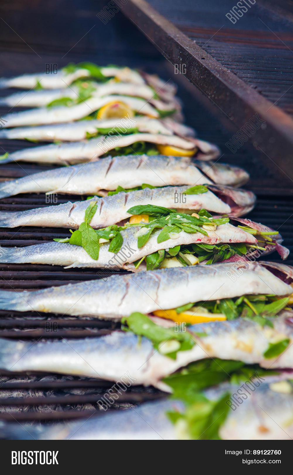 Stuffed Sea Bass Fish Image & Photo (Free Trial) | Bigstock