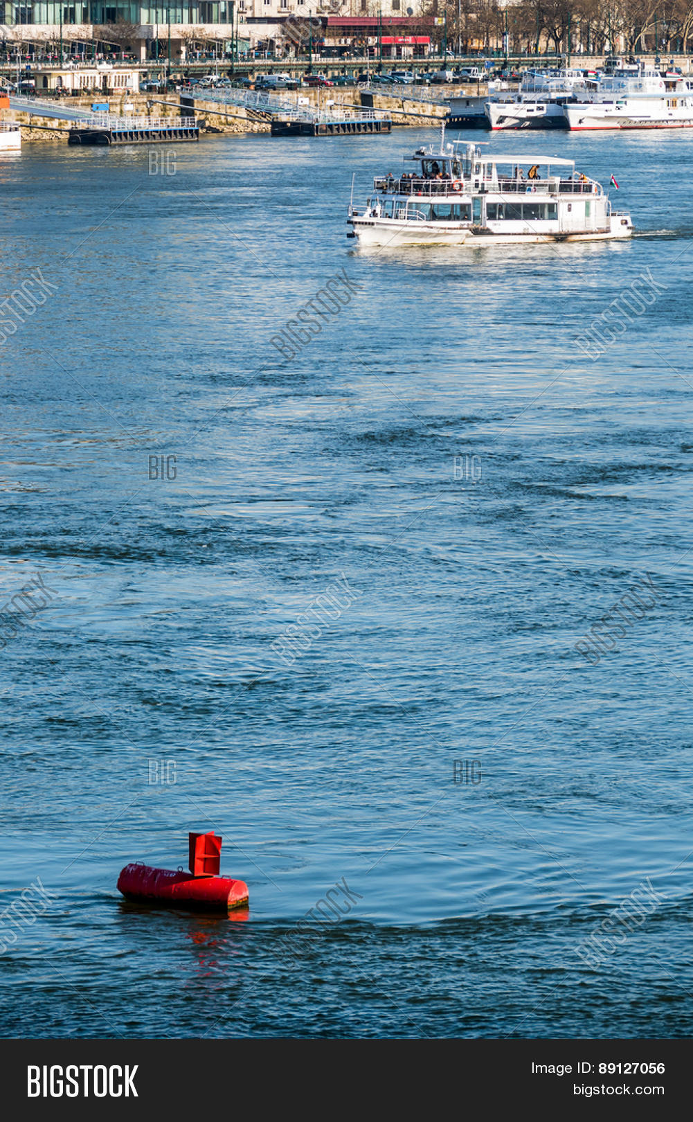 Red Buoy Water Surface Image & Photo (Free Trial) | Bigstock