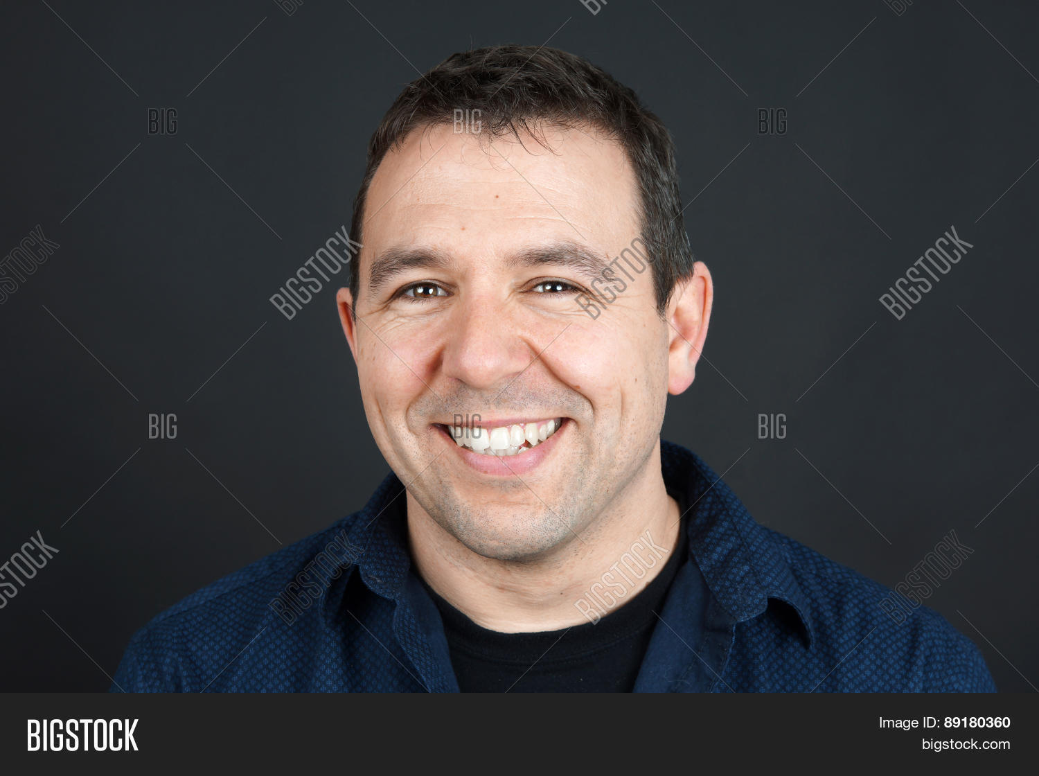 Friendly Man Smiling Image & Photo (Free Trial) | Bigstock