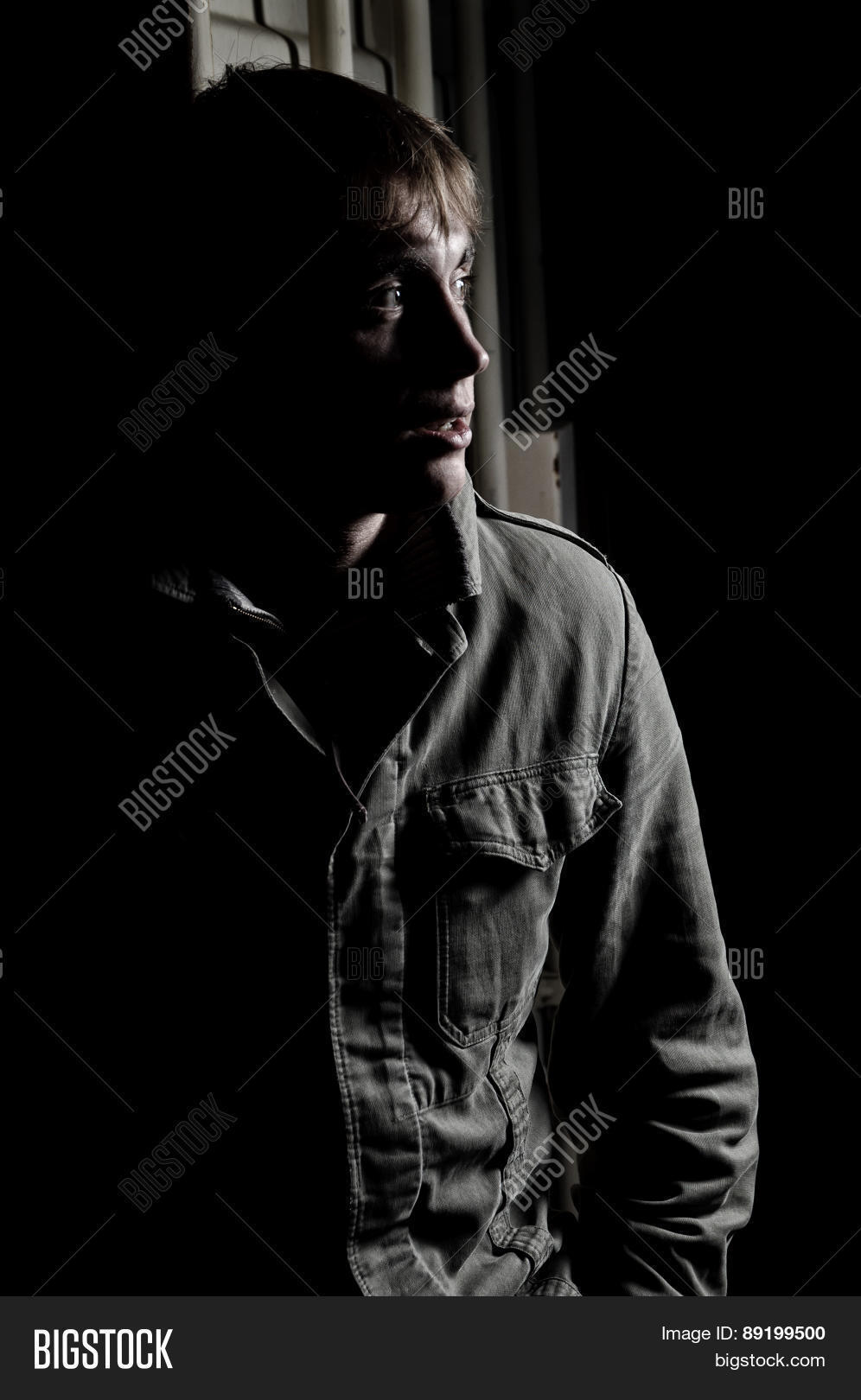 Young Man Shadow Image & Photo (Free Trial) | Bigstock