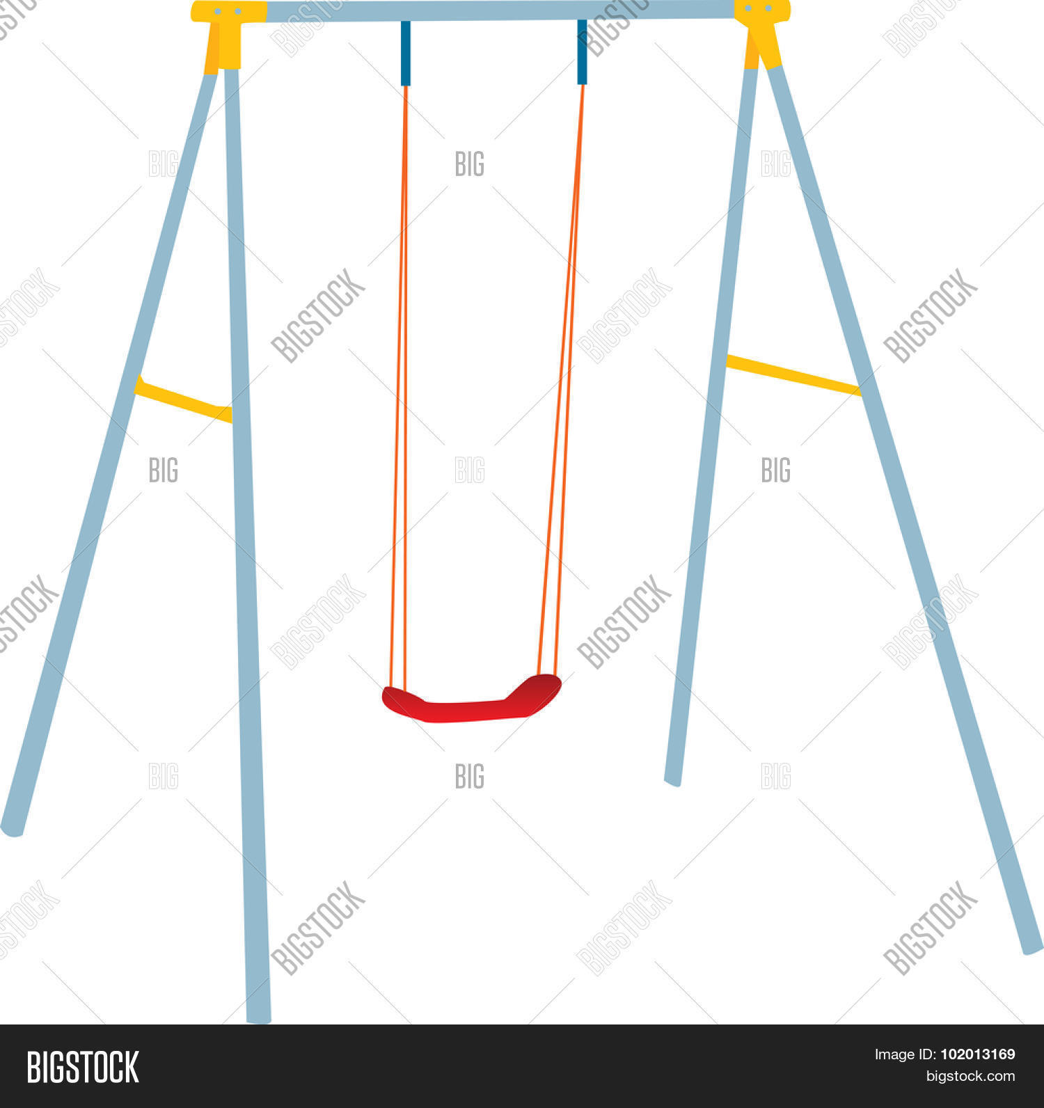 Children Swing Set, Vector & Photo (Free Trial) | Bigstock