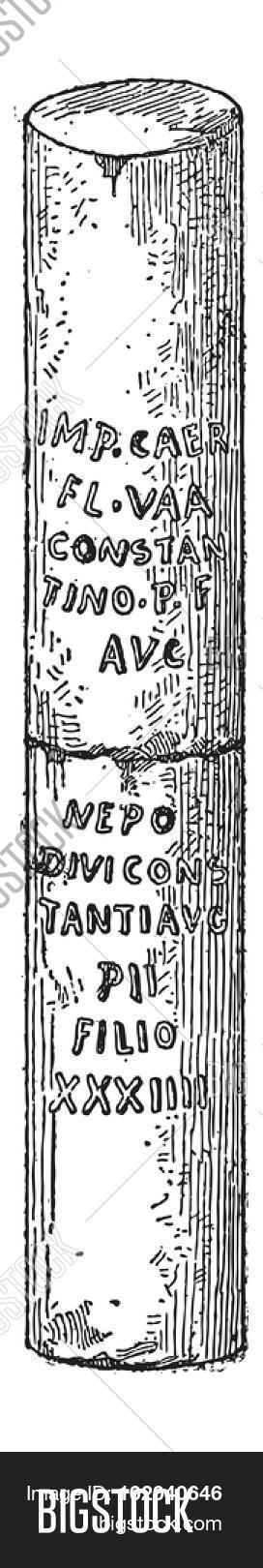 Milestone, Vintage Vector & Photo (Free Trial) | Bigstock