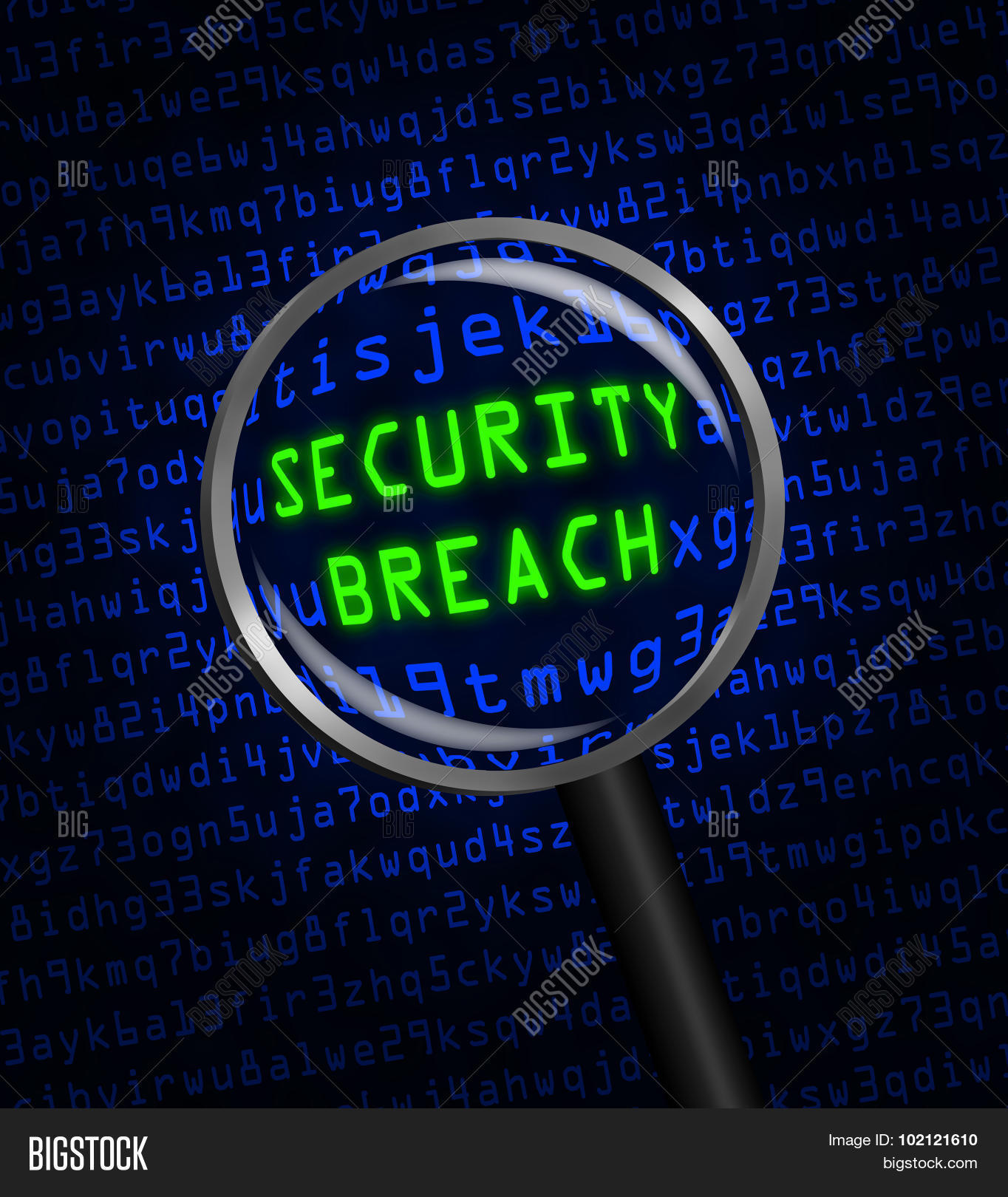 Security Breach Green Image & Photo (Free Trial) | Bigstock
