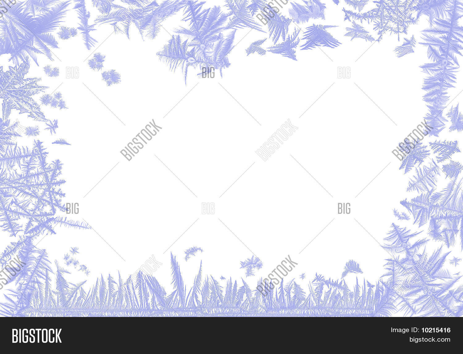 Frosty Border Image & Photo (Free Trial) | Bigstock