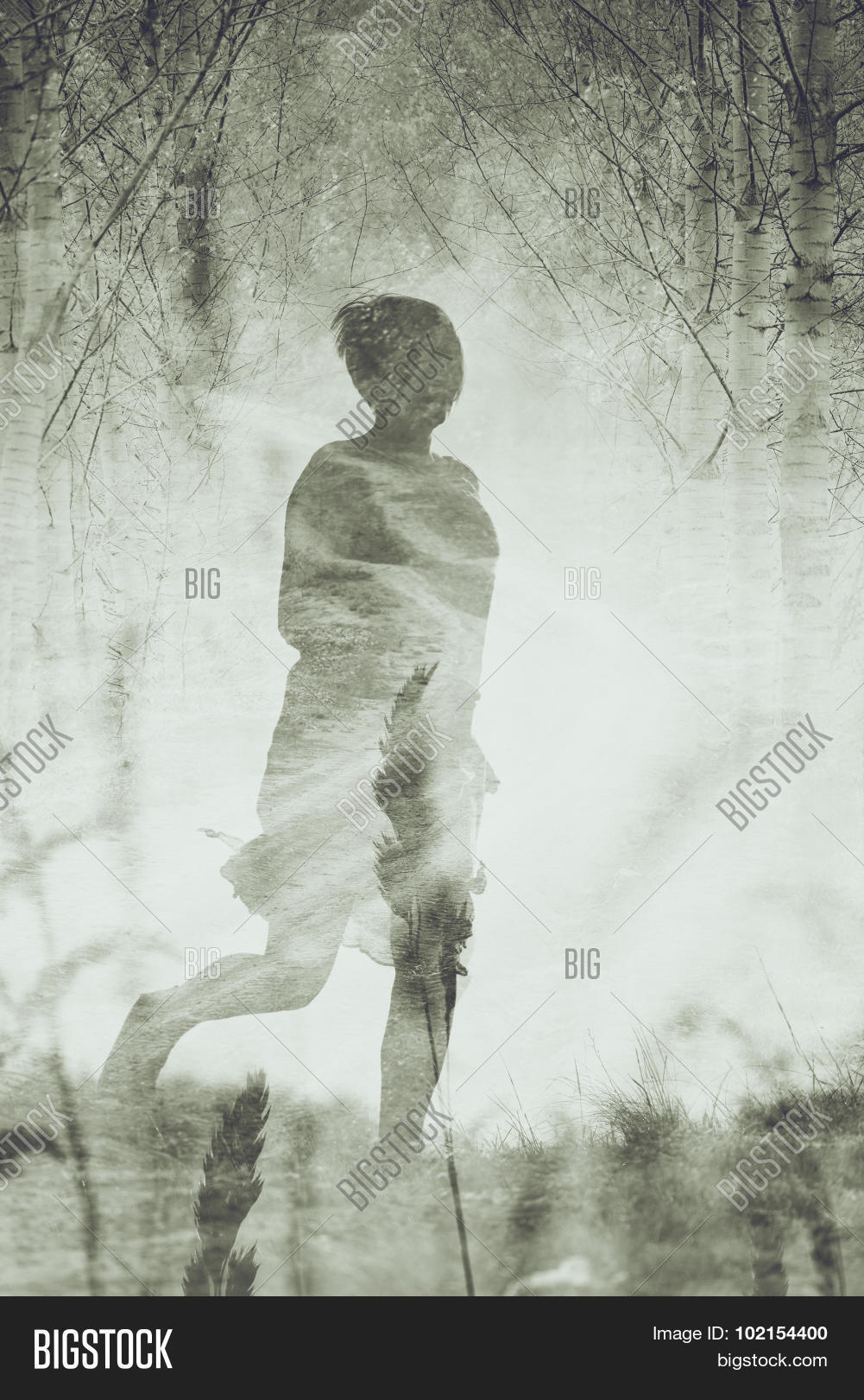Woman Running Freedom Image & Photo (Free Trial) | Bigstock