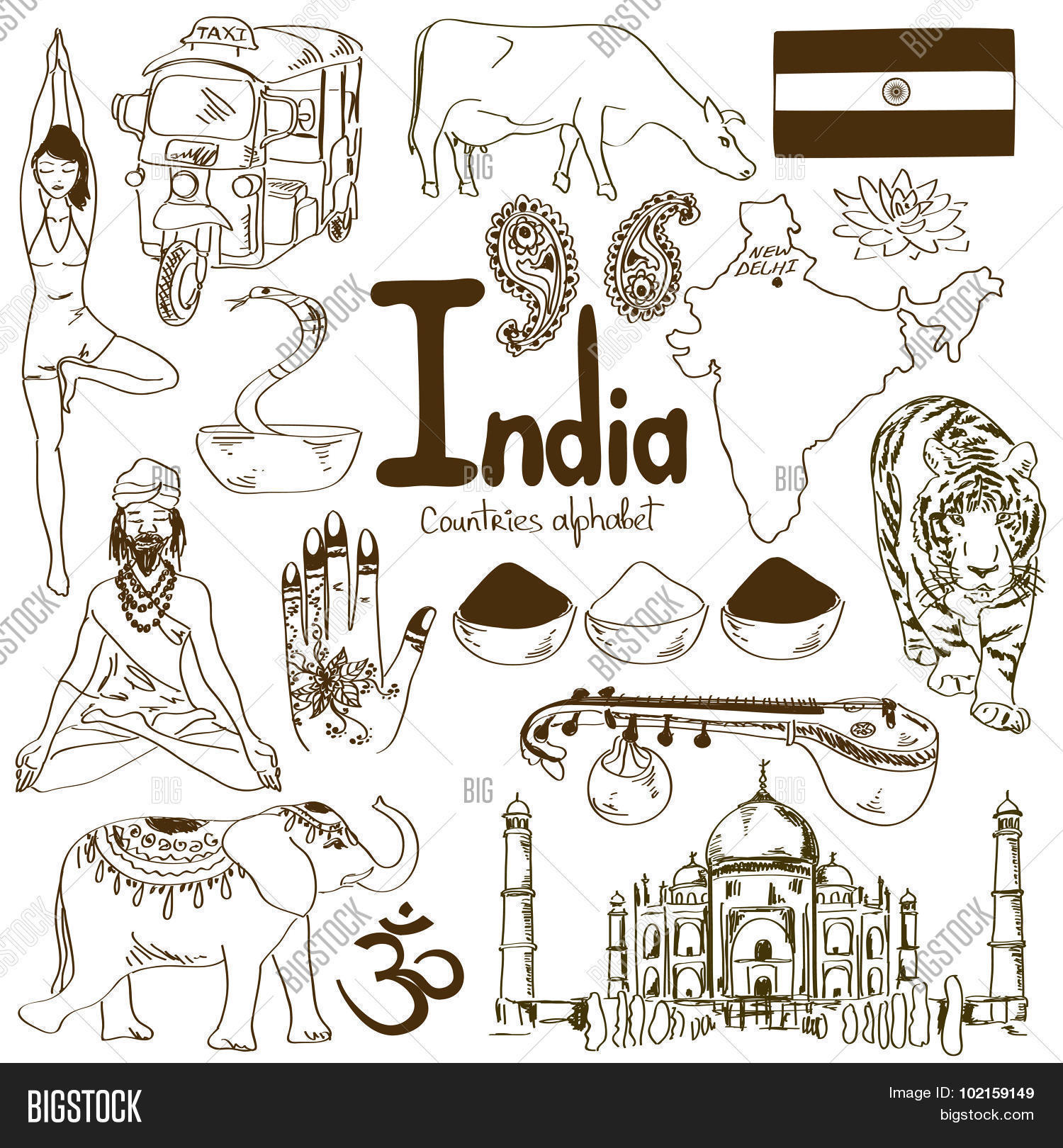 Collection Indian Vector & Photo (Free Trial) | Bigstock