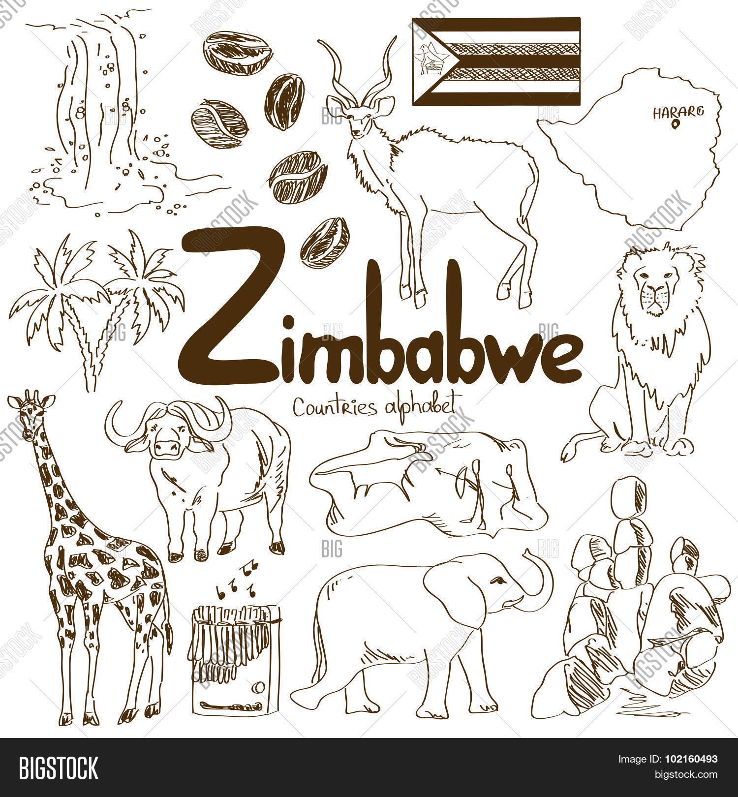 Collection Zimbabwe Vector & Photo (Free Trial) | Bigstock