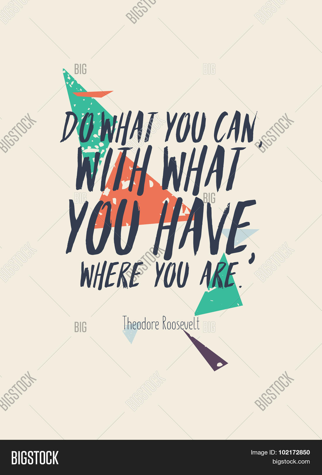Creative Poster Quote Vector & Photo (Free Trial) | Bigstock