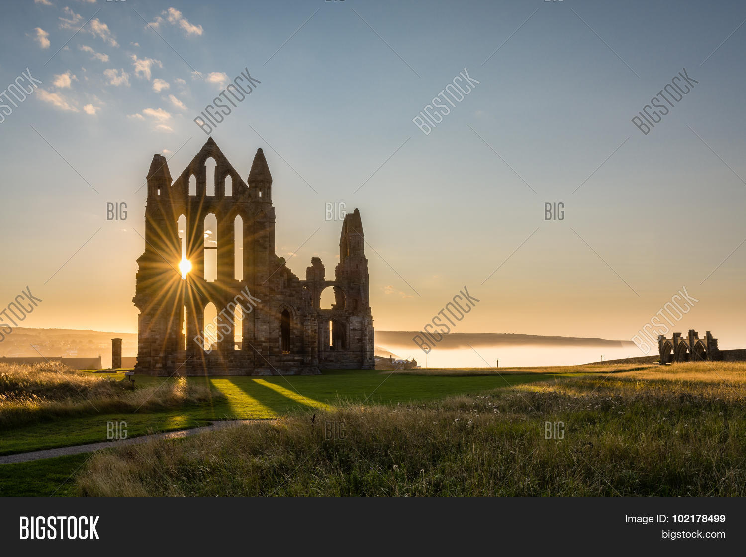 Sun Star On Whitby Image & Photo (Free Trial) | Bigstock