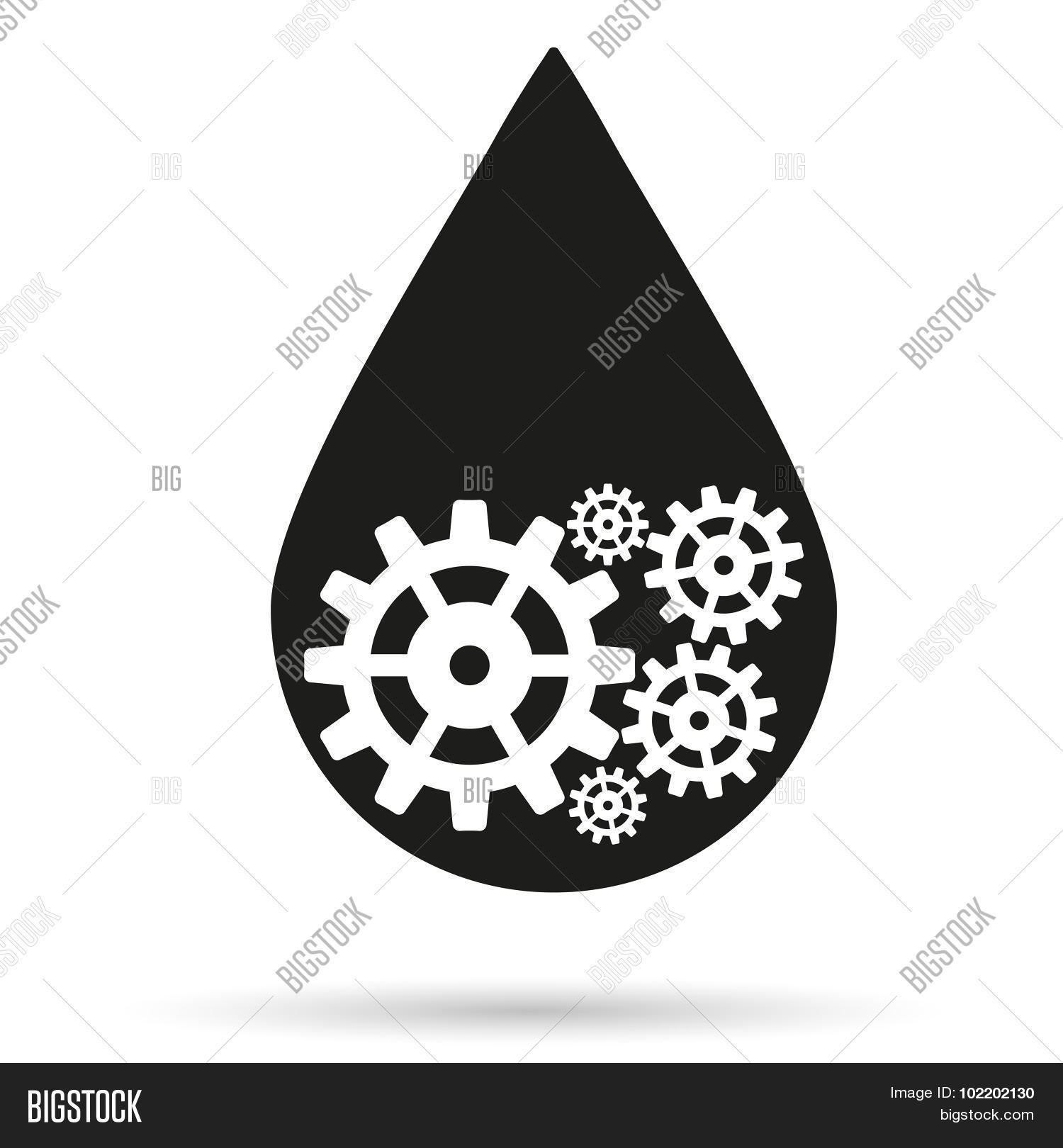 Silhouette Symbol Oil Image & Photo (Free Trial) | Bigstock