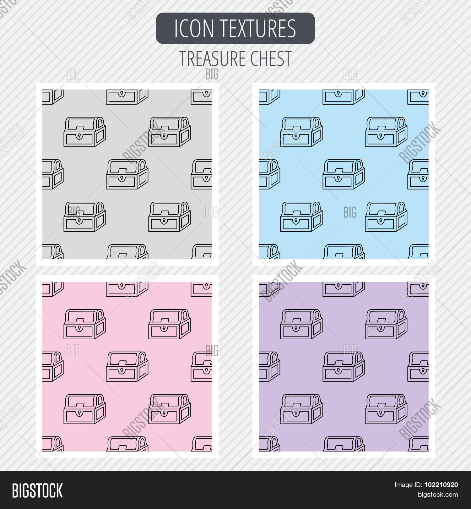 Treasure Chest Icon. Vector & Photo (Free Trial) | Bigstock