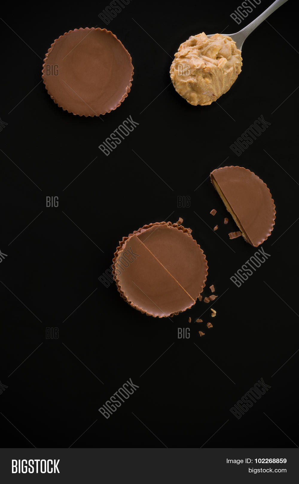 Peanut Butter Cup Image And Photo Free Trial Bigstock