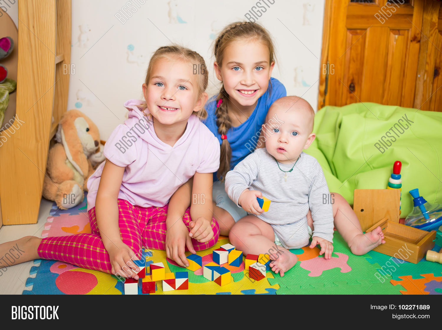 Happy Kids Playing Image & Photo (Free Trial) | Bigstock