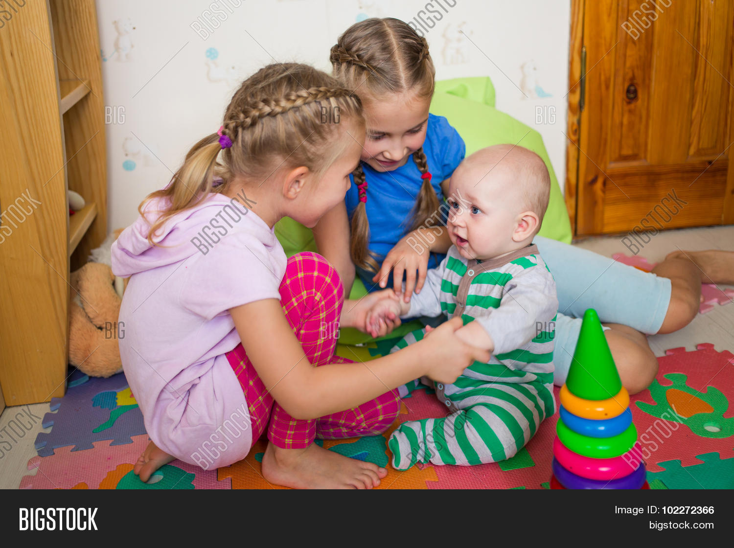Happy Kids Playing Image & Photo (Free Trial) | Bigstock