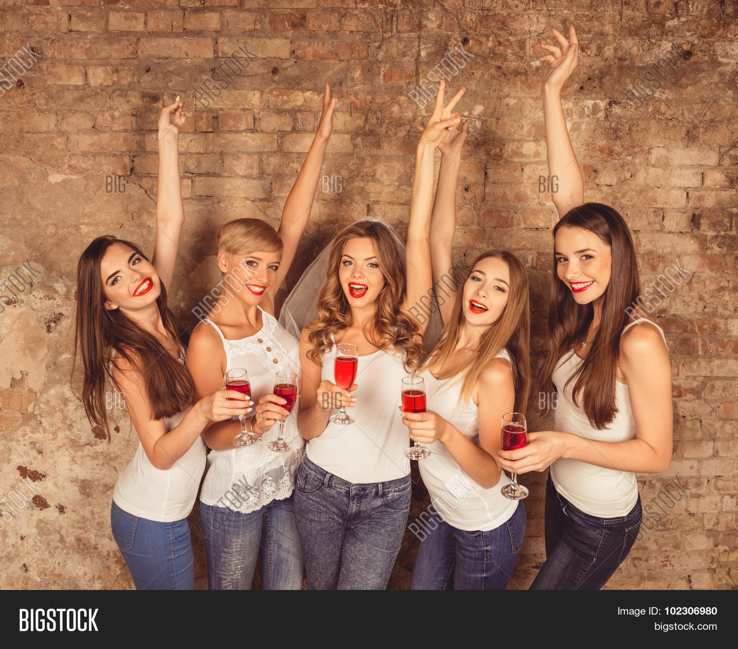 Girls Celebrate Image & Photo (Free Trial) | Bigstock