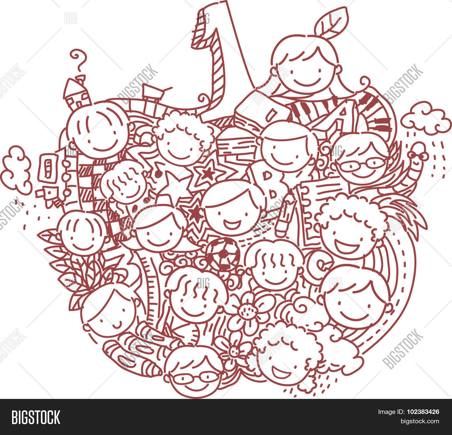 Stickman Illustration Vector & Photo (Free Trial) | Bigstock