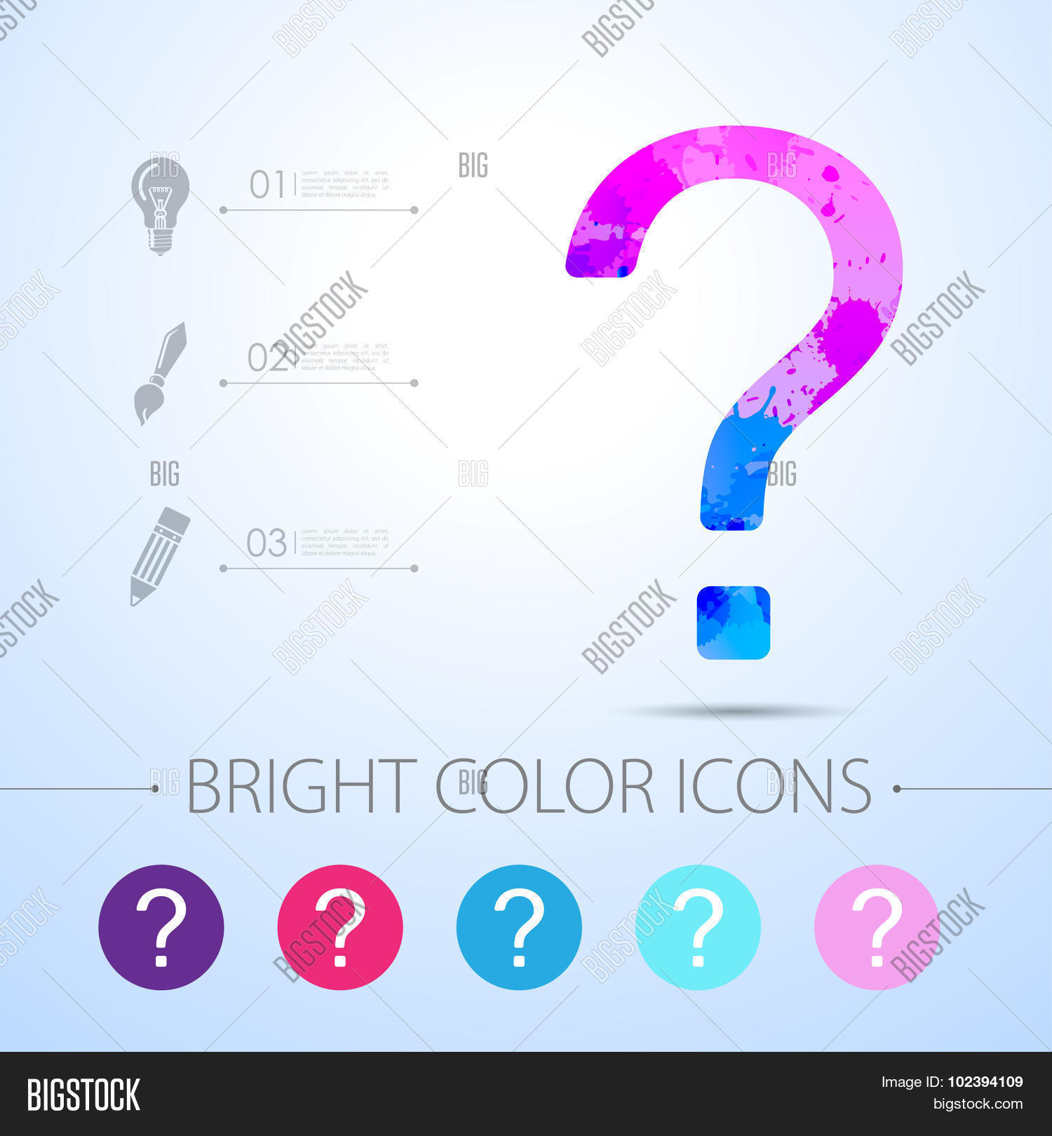 Vector Question Mark Vector & Photo (Free Trial) | Bigstock