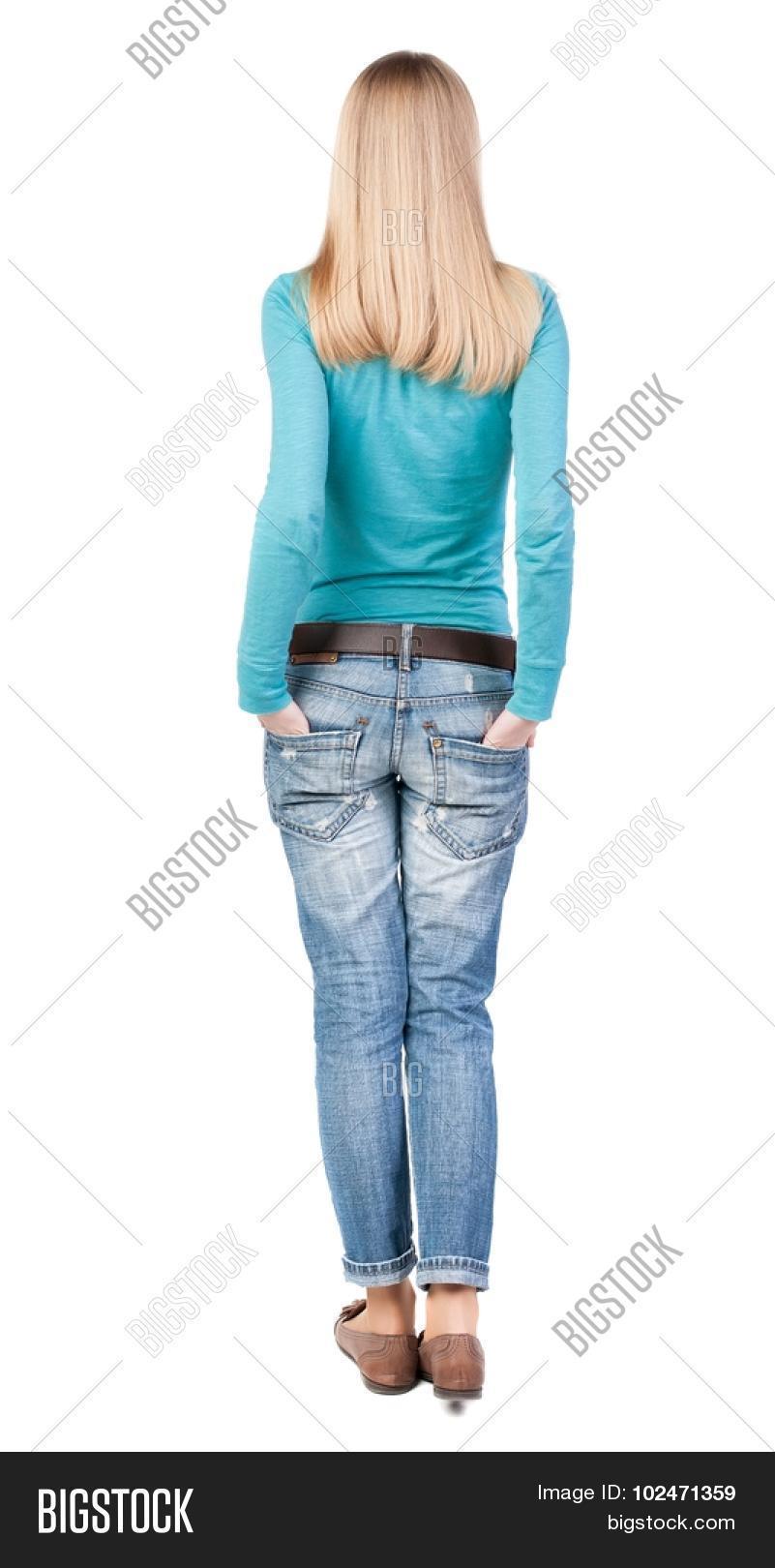 Back View Standing Image & Photo (Free Trial) | Bigstock