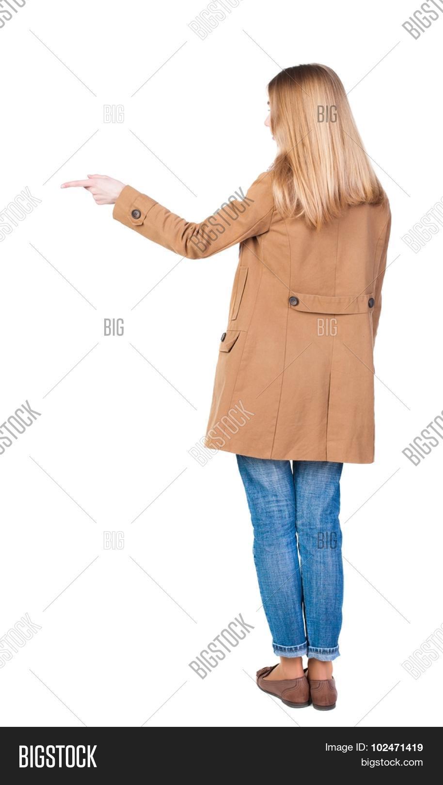 Back View Pointing Image & Photo (Free Trial) | Bigstock