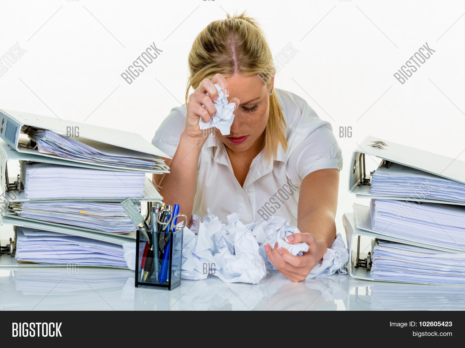 Young Woman Office Image & Photo (Free Trial) | Bigstock