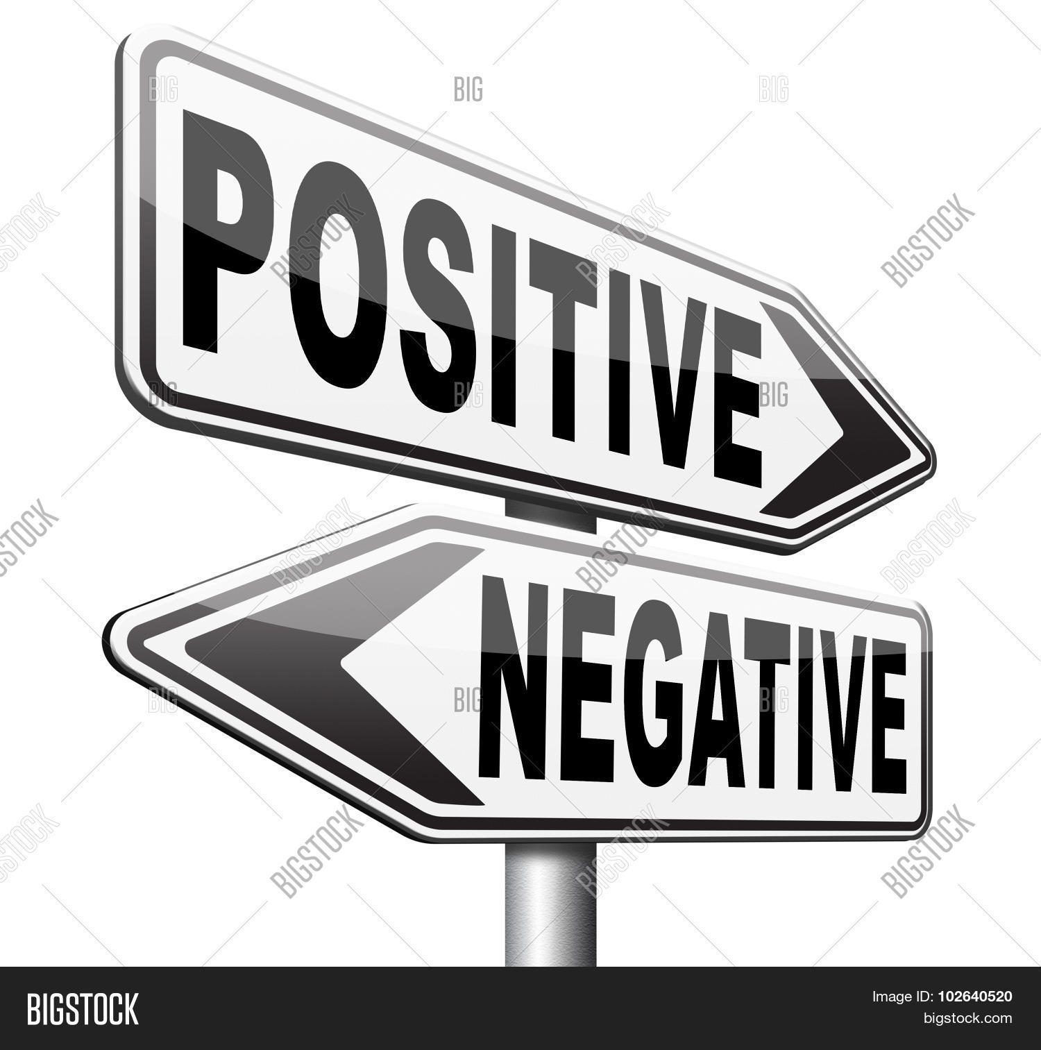 Negative Positive Image & Photo (Free Trial) | Bigstock