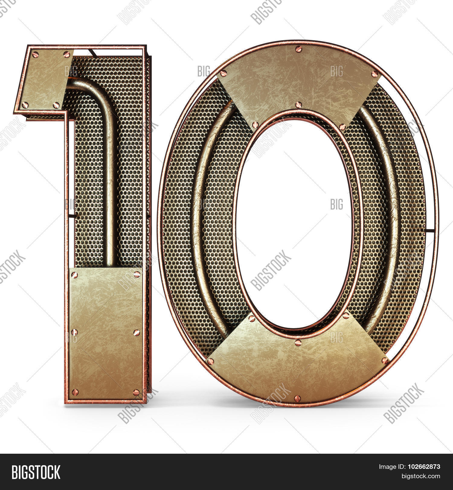 3d Number Ten 10 Image & Photo (Free Trial) | Bigstock