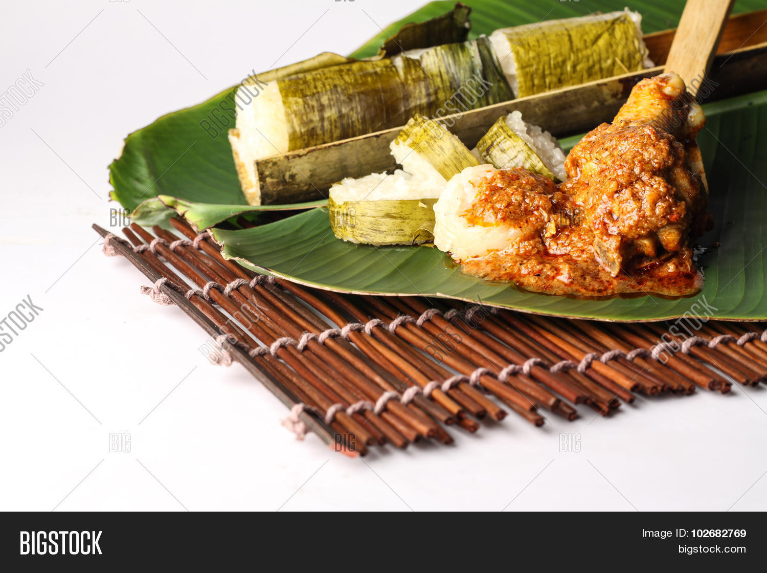 Lemang Chicken Rendang Image & Photo (Free Trial) | Bigstock