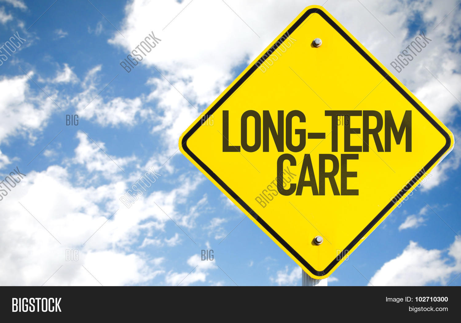 Long-Term Care Sign Image & Photo (Free Trial) | Bigstock