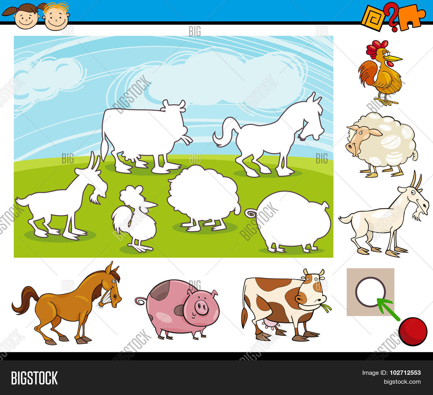 Cartoon Preschool Vector & Photo (Free Trial) | Bigstock