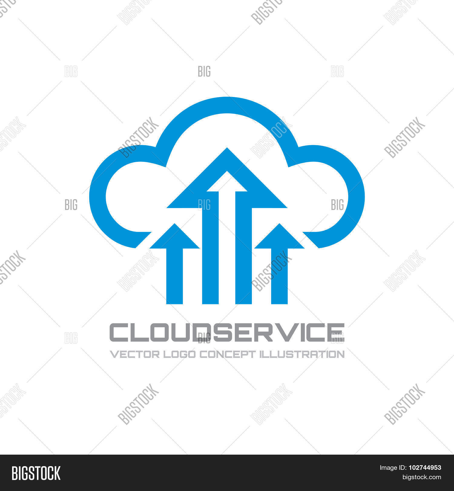 Cloud Service - Vector & Photo (Free Trial) | Bigstock