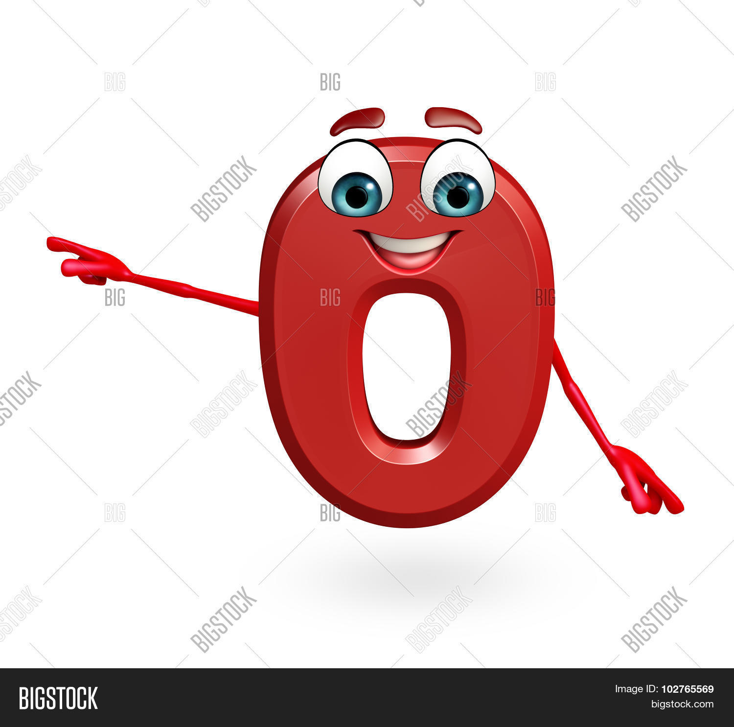 Cartoon Character Zero Image & Photo (Free Trial) | Bigstock