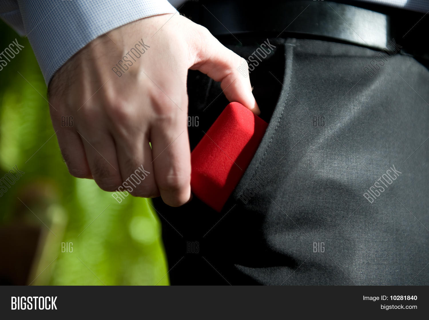 Showing Ring Pocket Image & Photo (Free Trial) | Bigstock