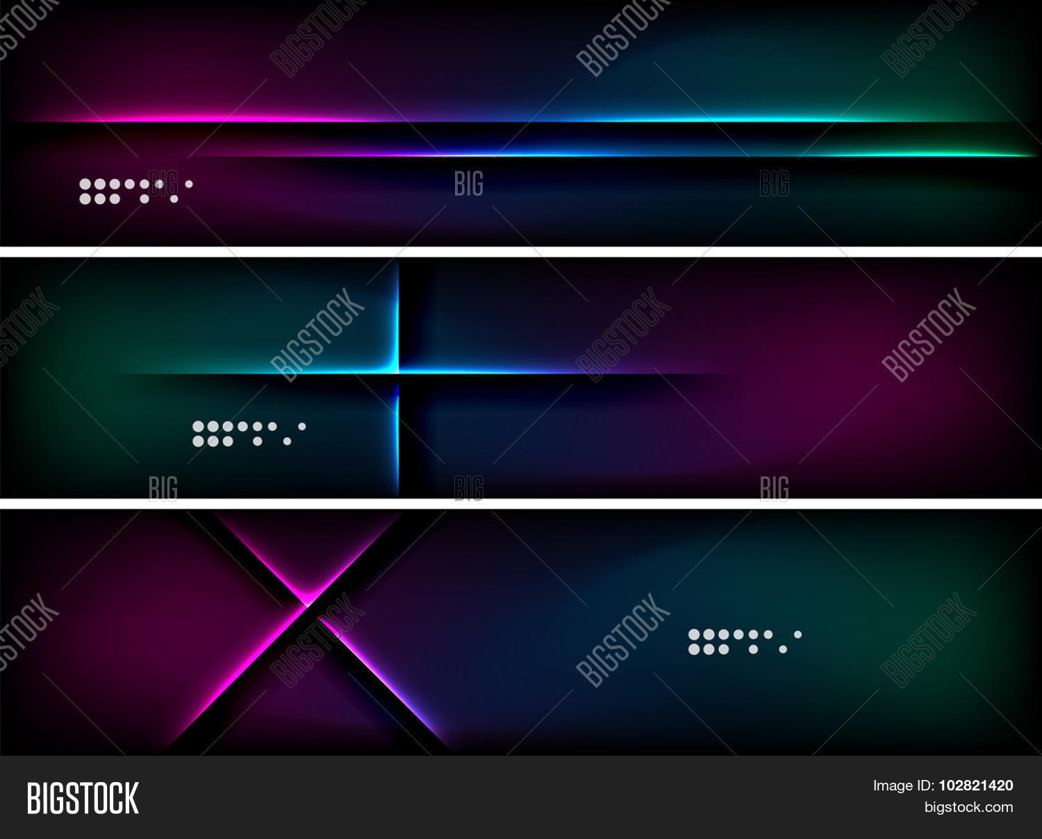 Set Banner, Header Vector & Photo (Free Trial) | Bigstock