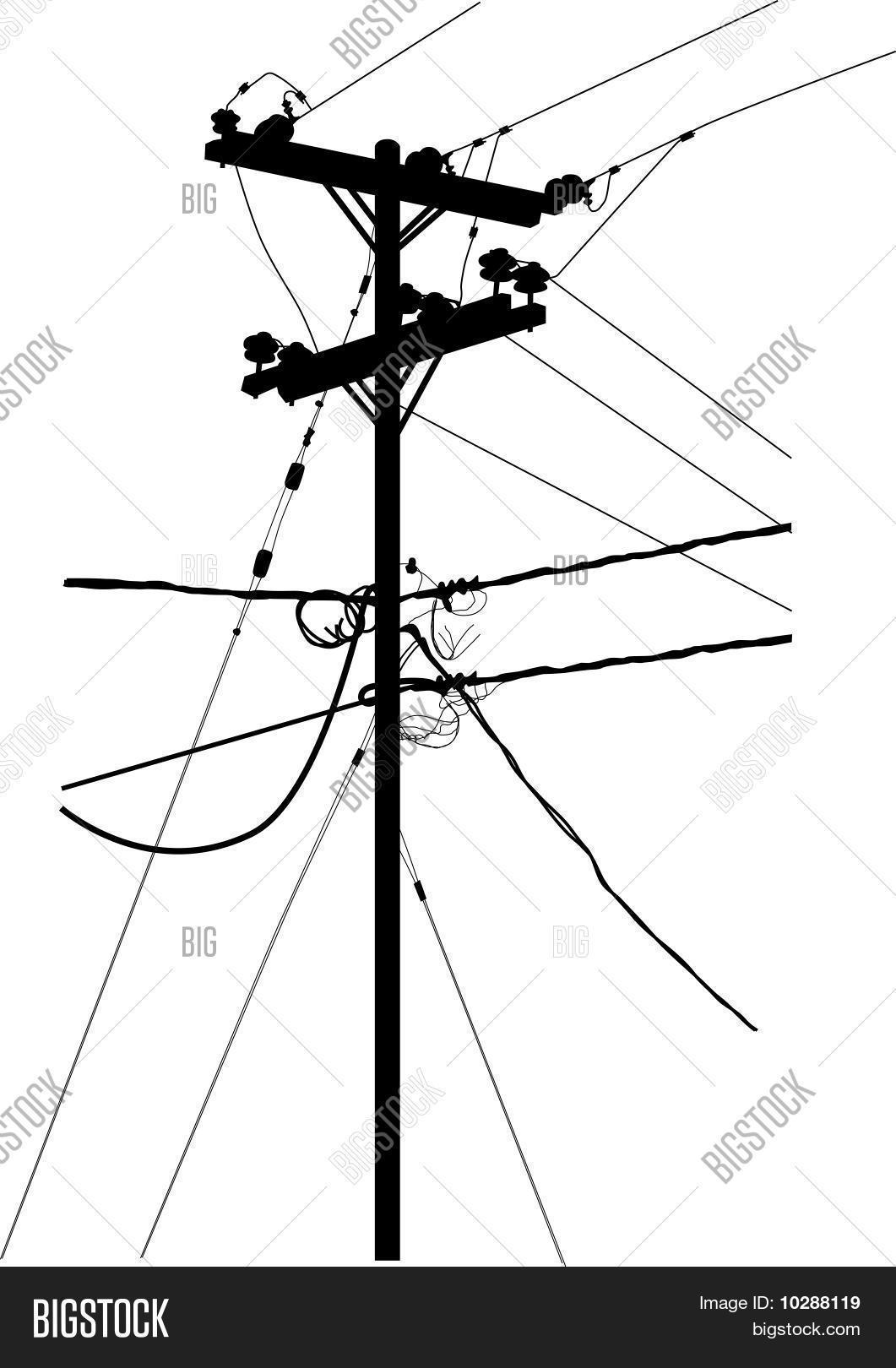 Transmission Tower Vector & Photo (Free Trial) | Bigstock