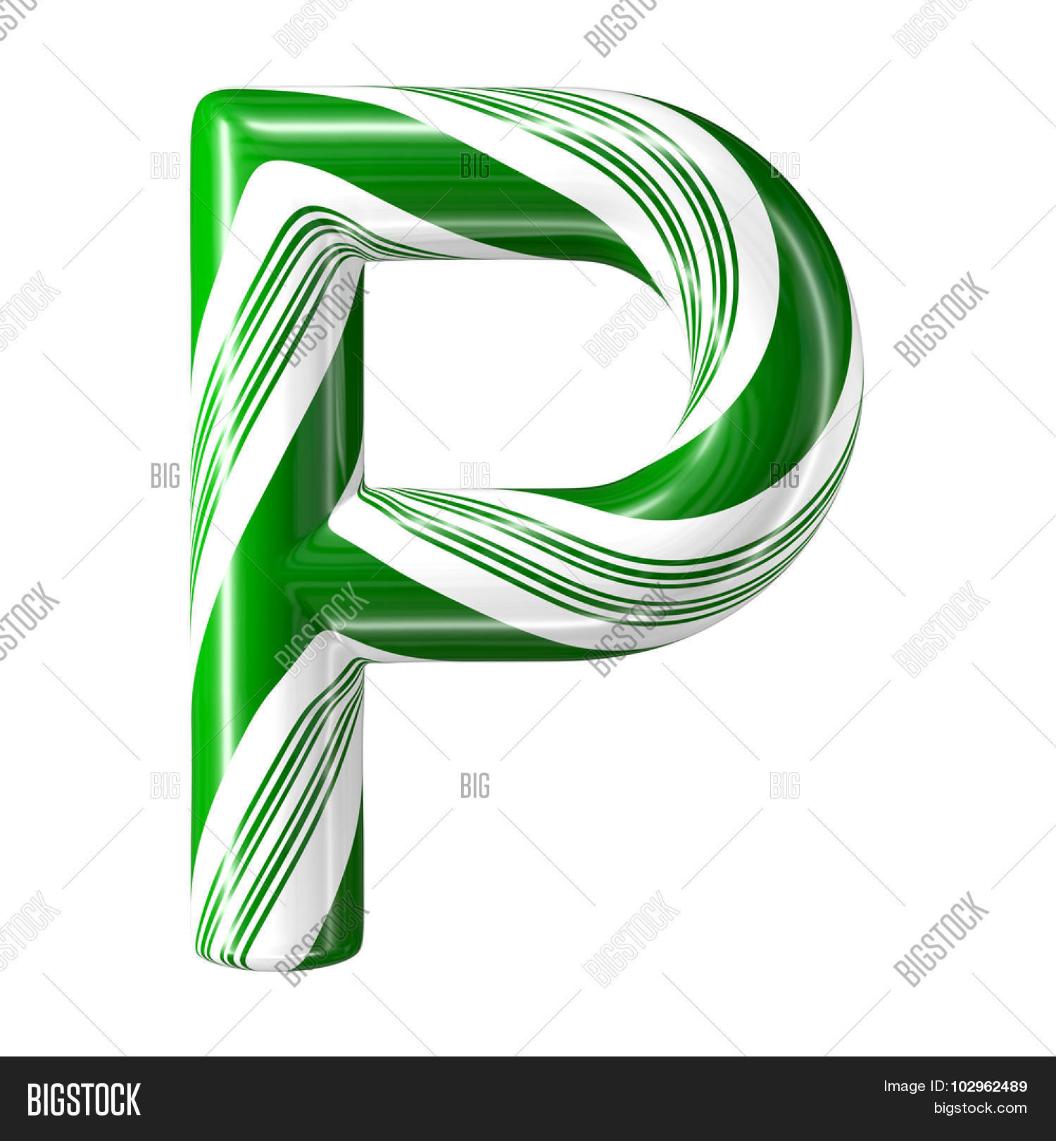 Mint Hard Candy Cane Image & Photo (Free Trial) | Bigstock