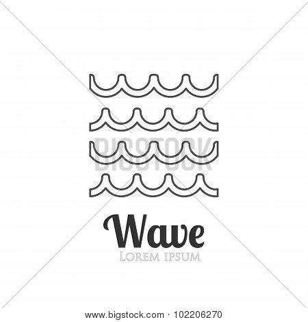 Abstract Wavy Icon. Vector & Photo (Free Trial) | Bigstock