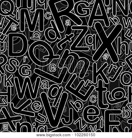 Continuous Letters Vector & Photo (Free Trial) | Bigstock