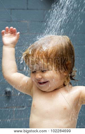 Happy Child Shower Image & Photo (Free Trial) | Bigstock