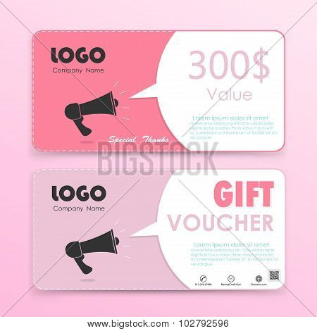 Gift Voucher Vector & Photo (Free Trial) | Bigstock