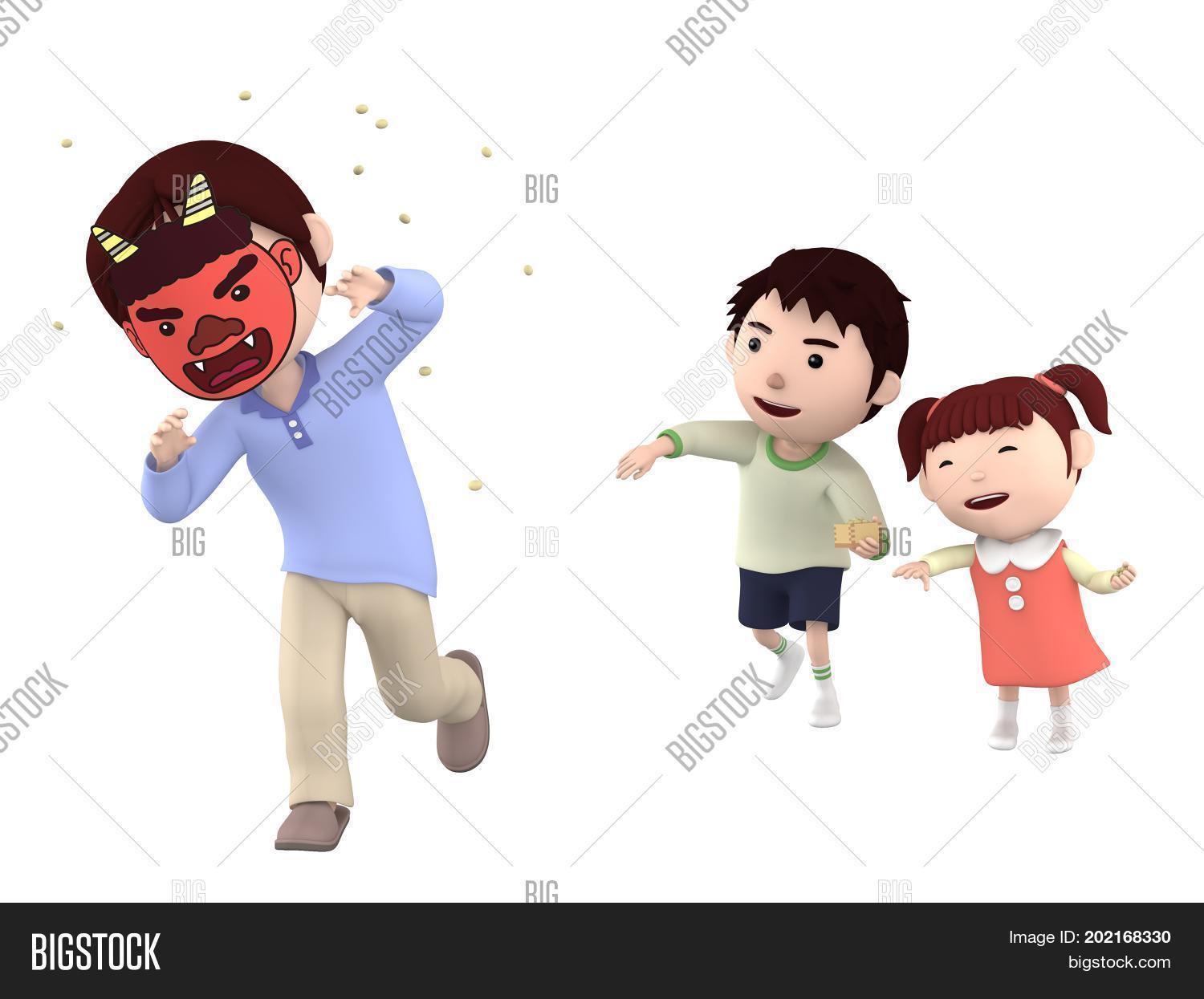Cute Japanese Demon Image & Photo (Free Trial) | Bigstock